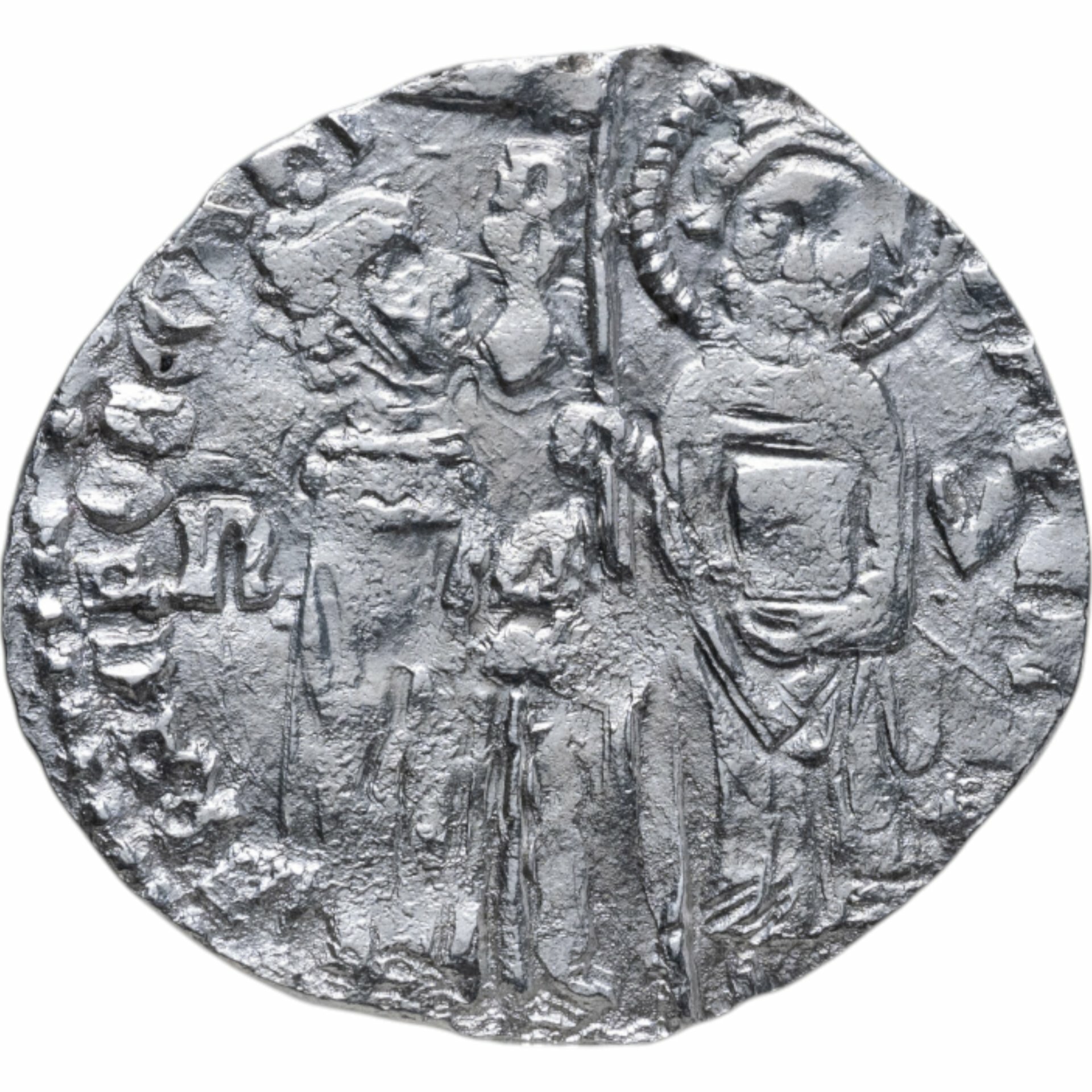 Венецианская республика, Франческо Фоскари, 1423-1457 годы, Гроссо , Серебро, в сохранности VF-XF