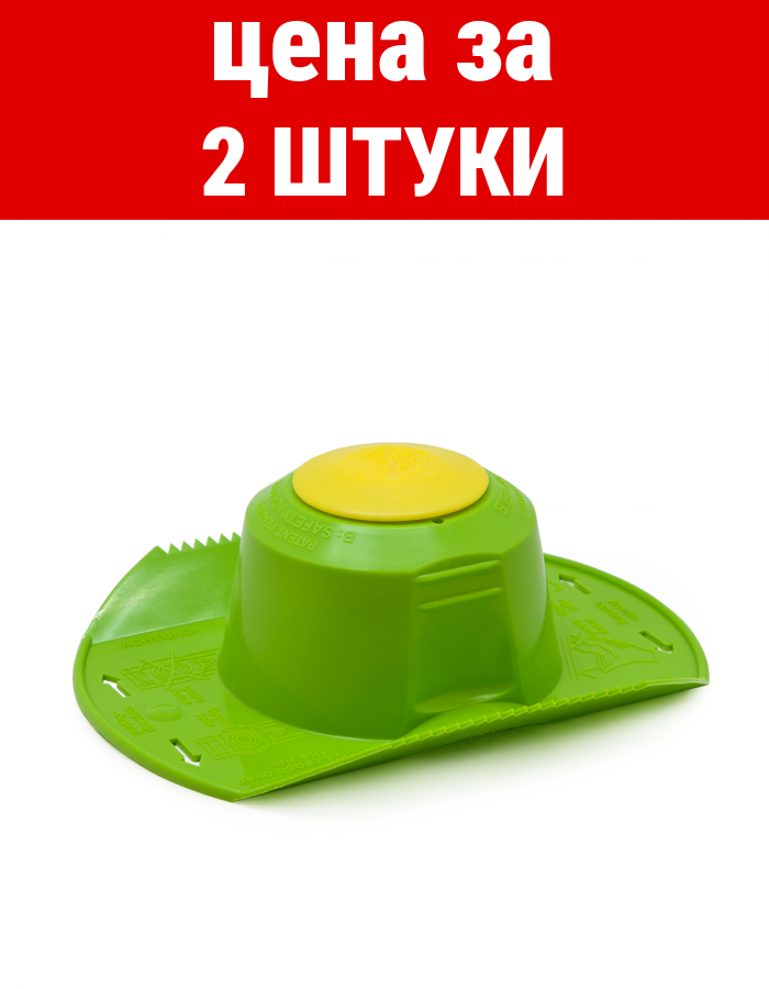 Комплект 2 шт, плододержатель для овощерезки салатовый BORNER