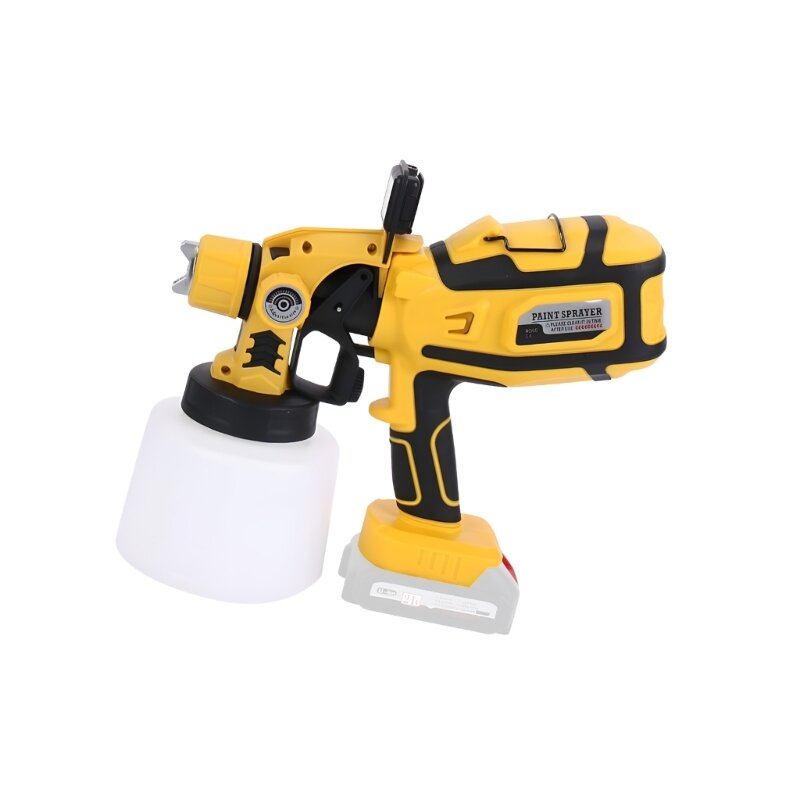 Электрические Пистолеты-распылители 3 Сопла Размер 1400 мл Емкость 650 Вт Бытовой Распылитель Краски HVLP Контроль Расхода Легкое Распыление