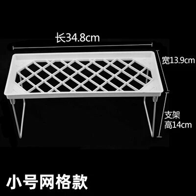 Маленький кухонный поддон для раковины 2 шт, 34,8x13,9x14 см, стекающийся для хранения на столешнице