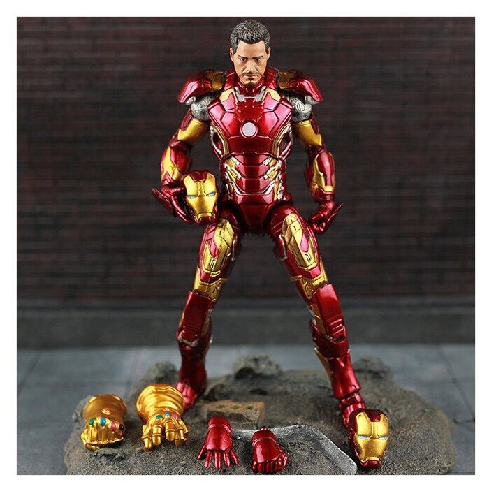 Фигурка Железного человека Iron Man Mark XLIII 18 см