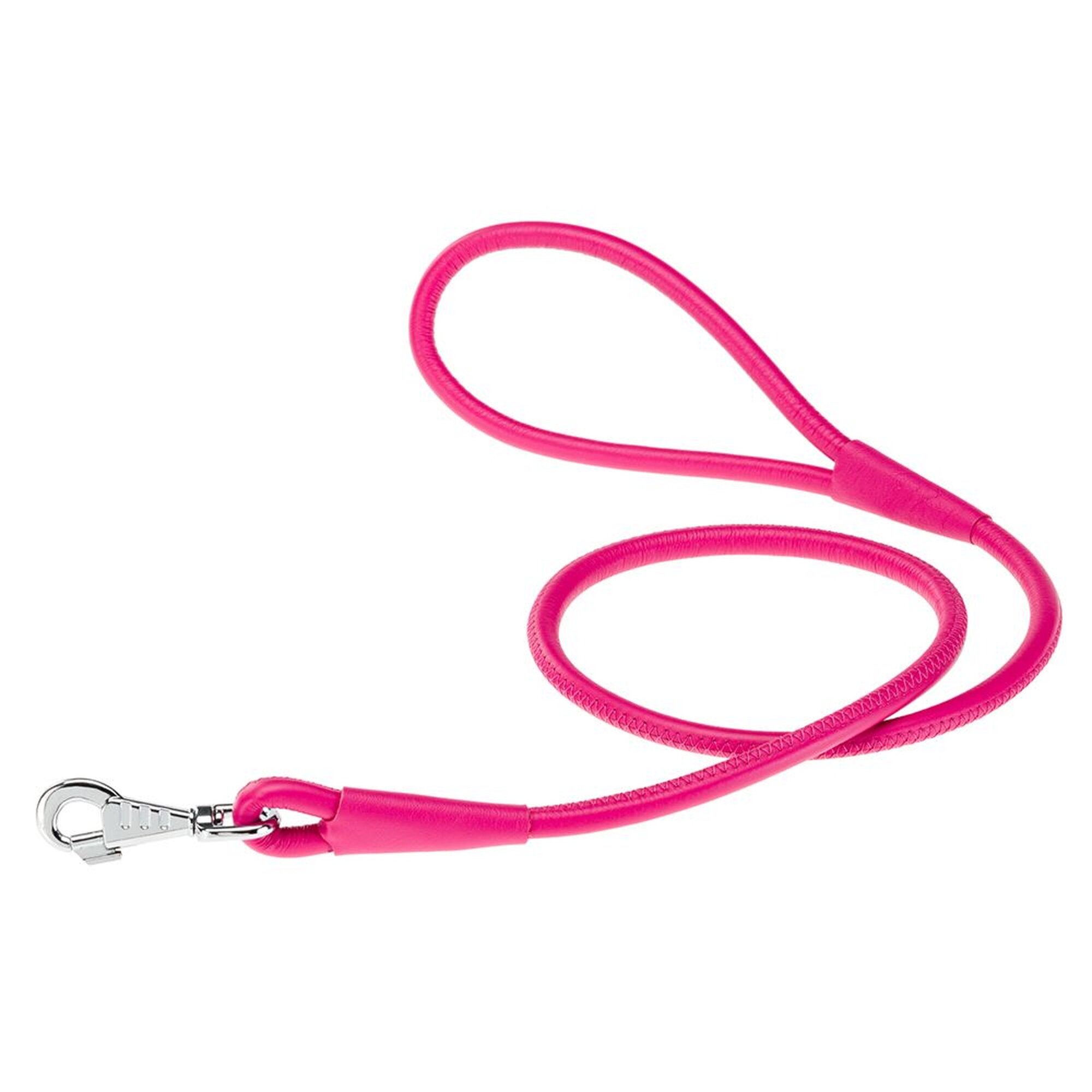 Поводок для собак Ferplast VOGUE CORD G10/120 из натуральной кожи, фуксия, 120 см