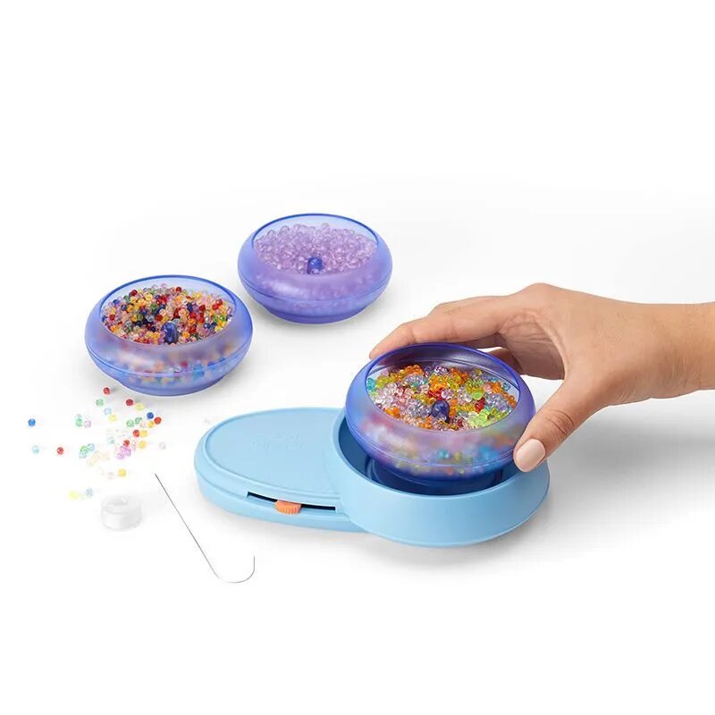 Станок Для Бисероплетения All In One Spinner Kit синего цвета, пластик, для браслетов — фото 1