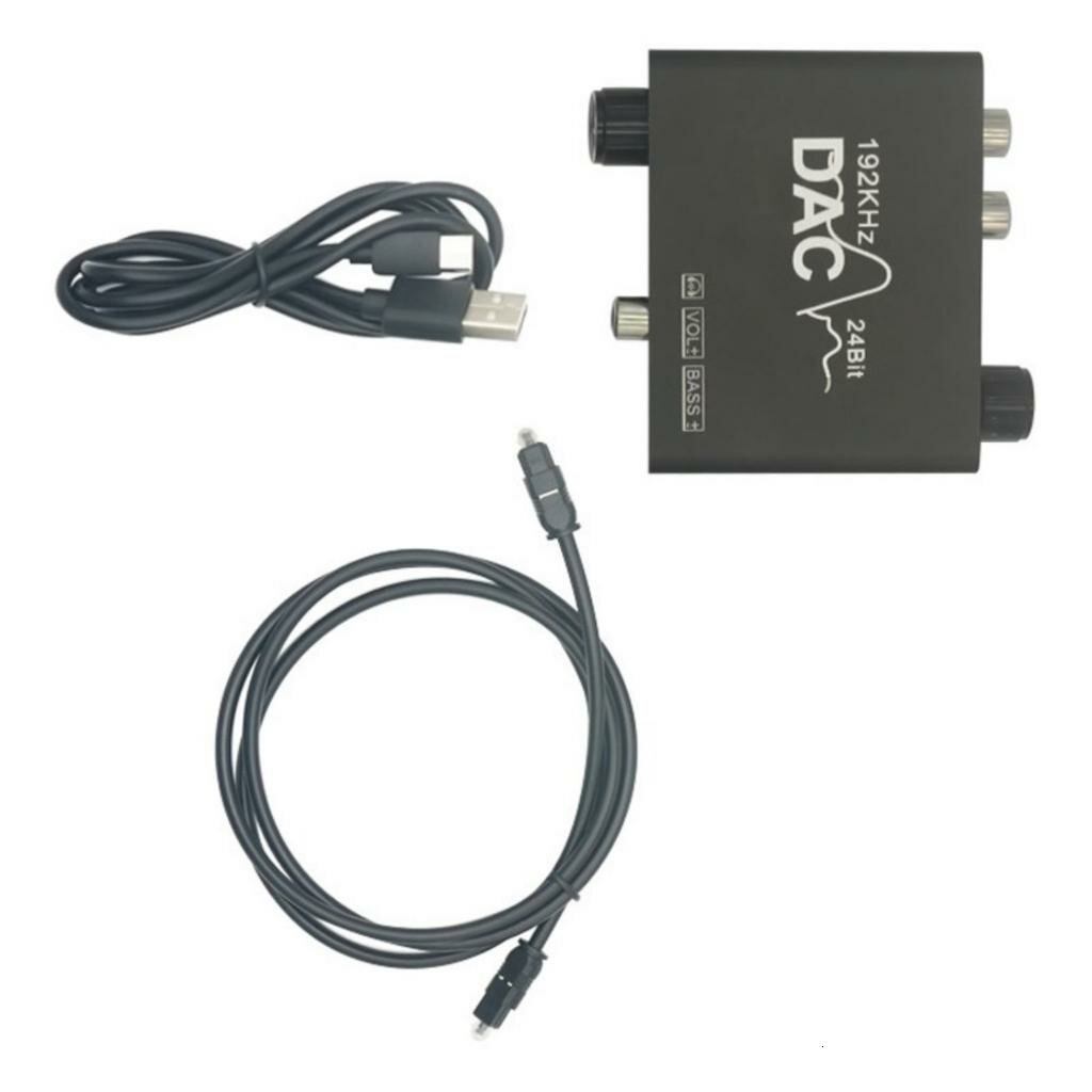 Цифро-аналоговый аудиоконвертер 192 кГц, Волоконно-оптический кабель