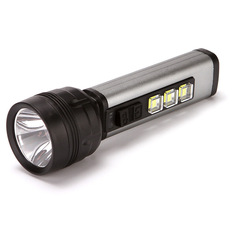 Сильный свет освещения светодиодный фонарик открытый патруль бытовой освещения портативный алюминиевый сплав высокой