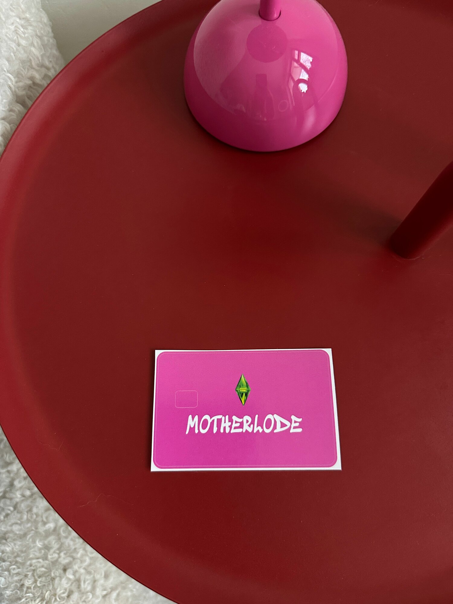 Наклейка на банковкую карту (((Motherlode)))