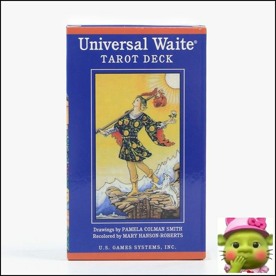 Universal waite tarot deck/универсальная колода таро Уэйта/10x6/78 шт