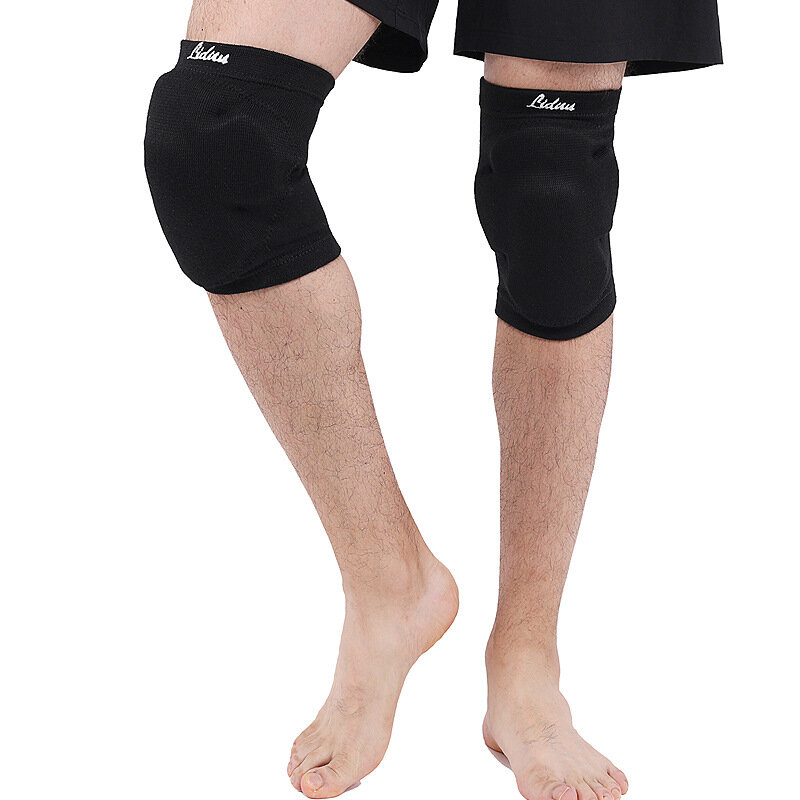 Наколенники Force Shield, для футбола/волейбола/роликов, амортизация, полиэстер, чёрные, 50 шт