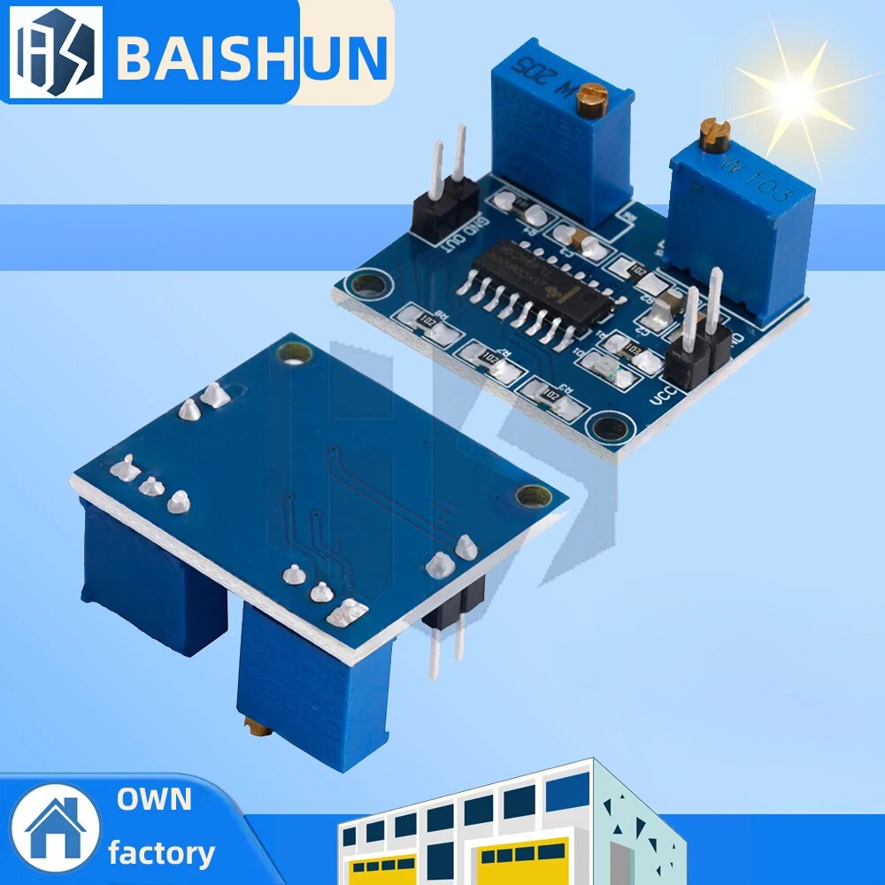 TL494 Модуль ШИМ-контроллера Регулируемая частота 5 В 500-100 кГц 250 мА