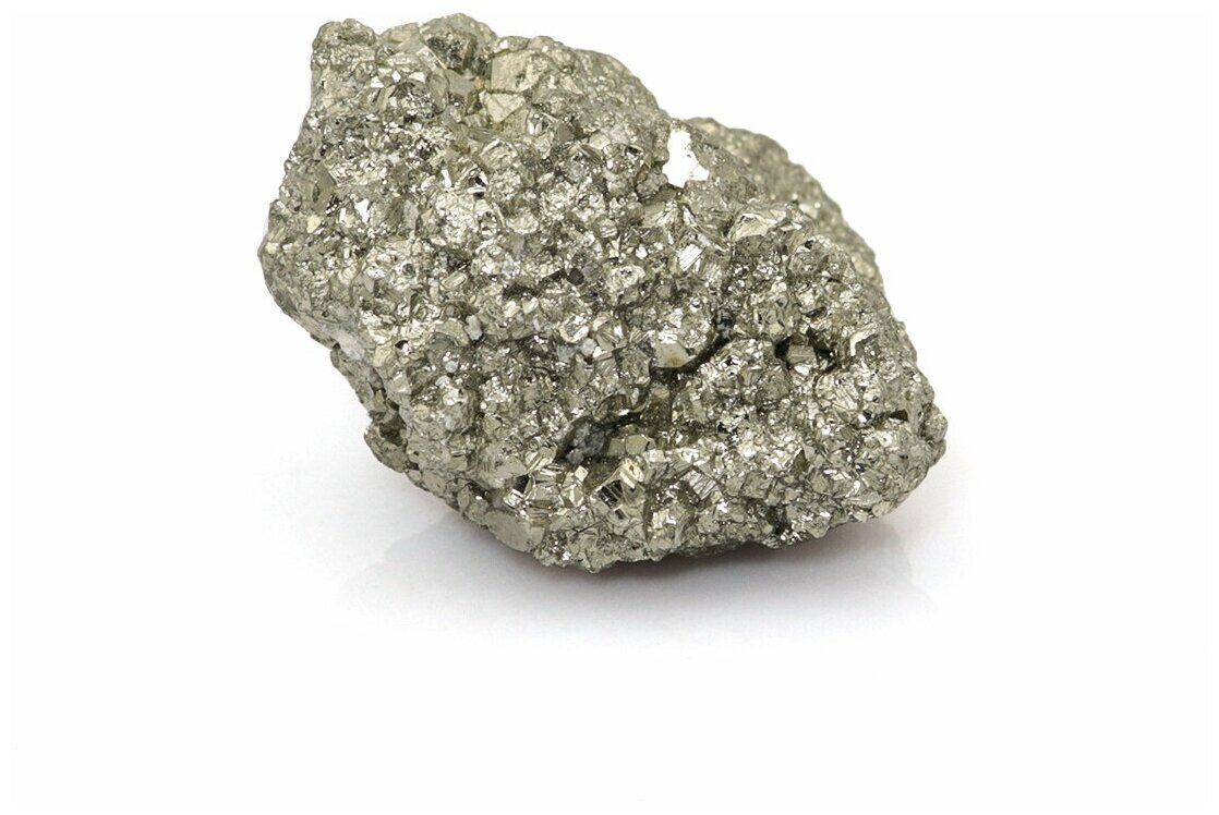 Пирит необработанный, натуральный камень/минерал (20-30 г, 24 - 32 мм)