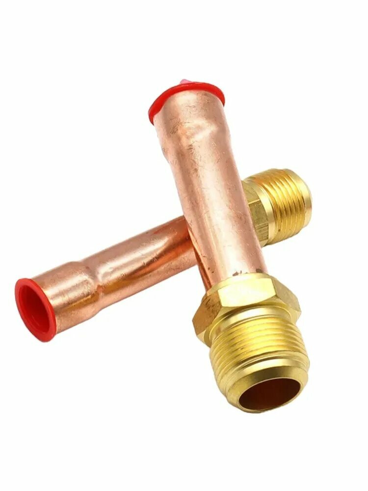 4 шт. 1/4 "3/8" 1/2 "3/4" 5/8' раструбный соединитель с медной трубкой, латунный фитинг, адаптер для кондиционера, аксессуар