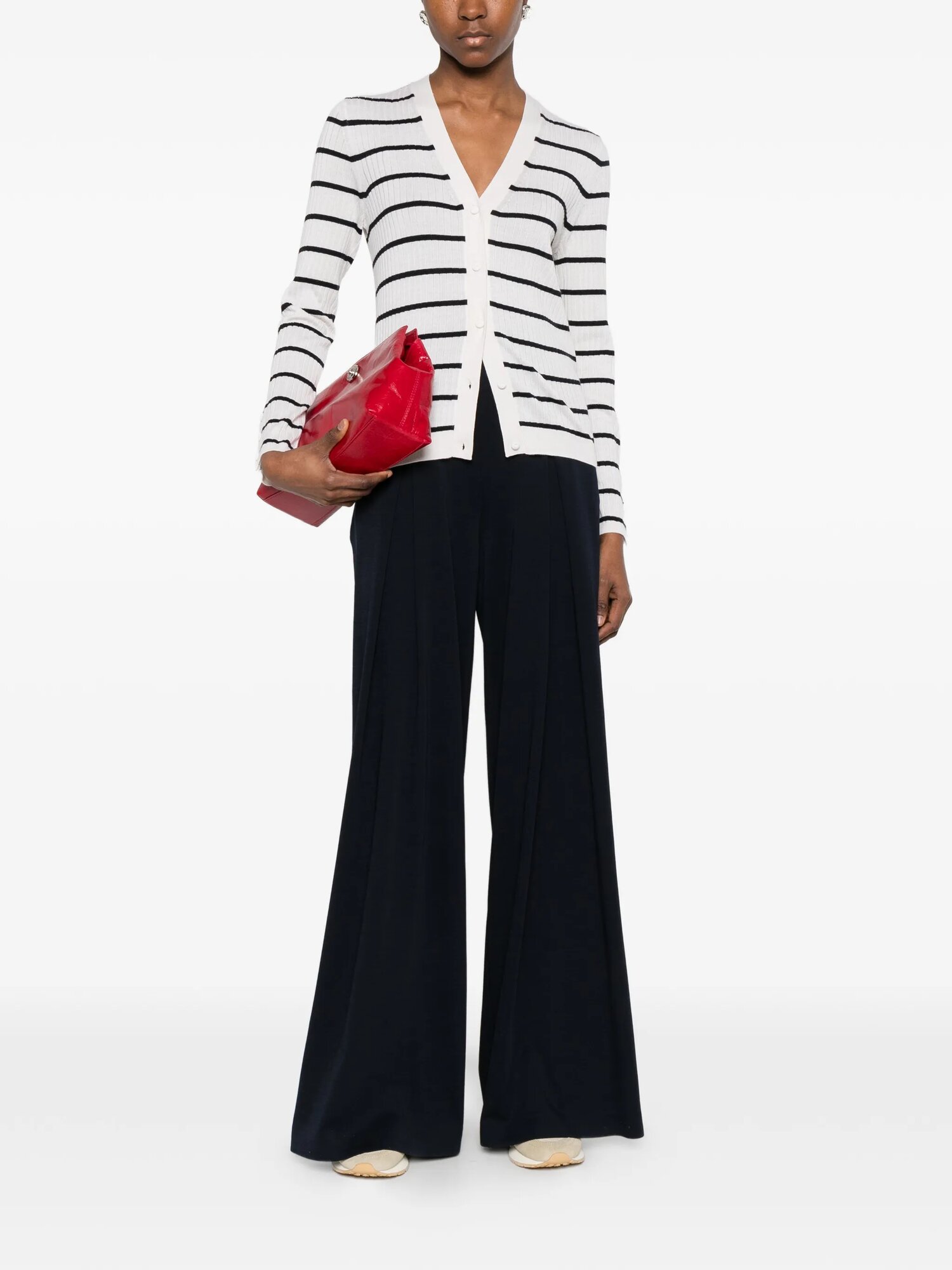 Брюки классические Max Mara, размер M, cиний — фото 1