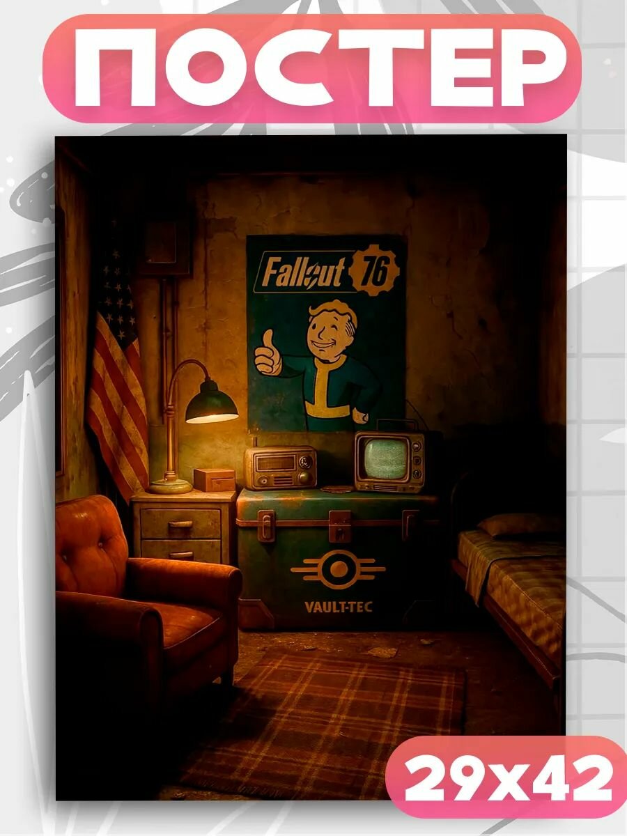 Постер на стену Fallout