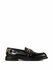 Лоферы Sandro Buckle strap loafers, размер 36, black/black