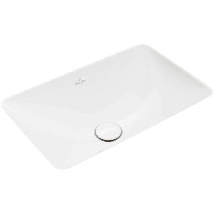 Раковины Villeroy & Boch Loop & Friends 4A570101 встраиваемая снизу, 60,5x41xh19см, альпийский белый