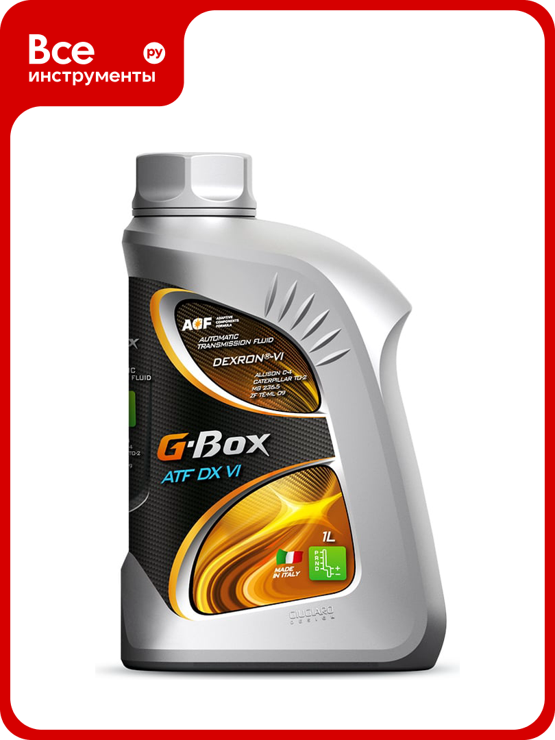 Масло G-ENERGY G-Box ATF DX VI 1 л 253650001 синтетическое масло для АКПП, соответствует