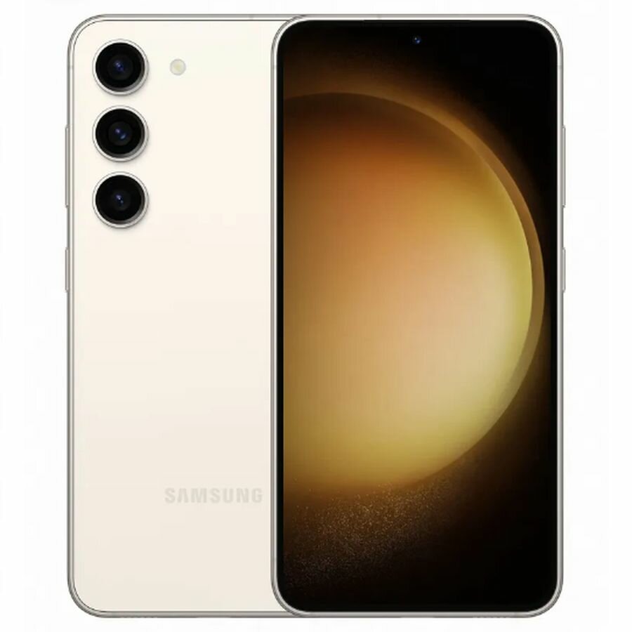 6,1" Смартфон Samsung Galaxy S23 5G 8/128 ГБ (S23) бежевый
