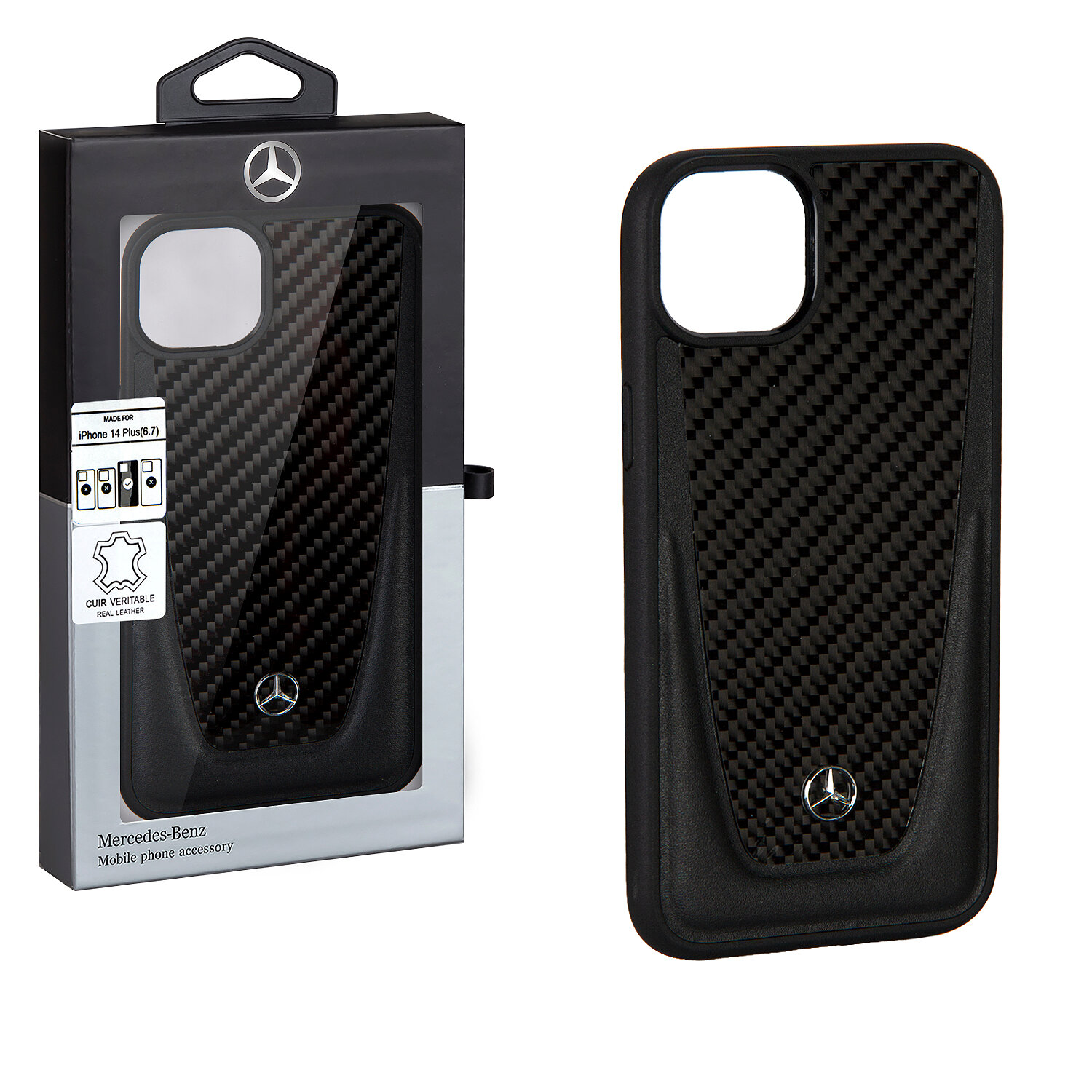 Чехол iPh 14 Plus Benz Dynamic Line