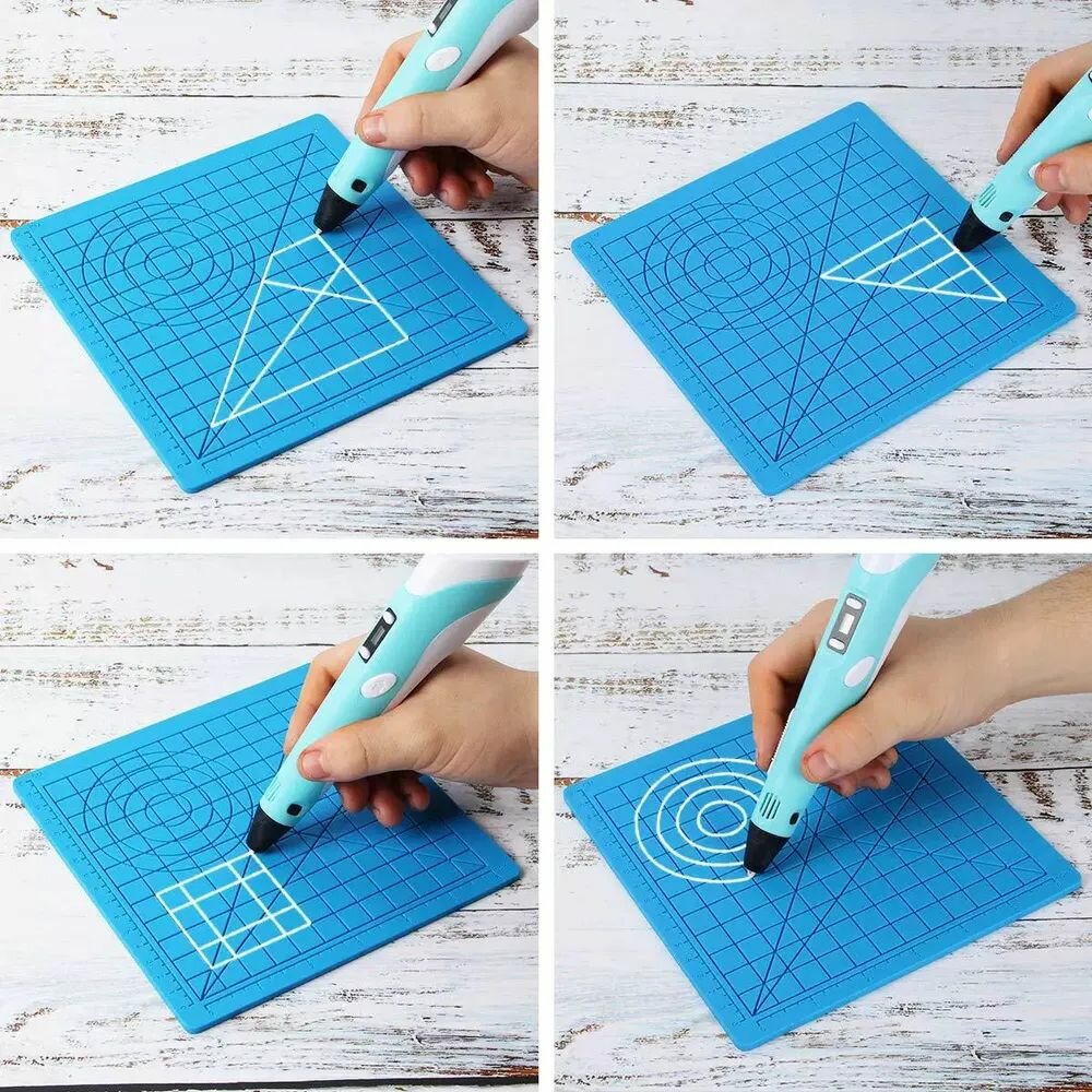 Детская ручка для 3D-печати силиконовый дизайнерский блокнот DIY creative drawing copy pad, развивающие игрушки