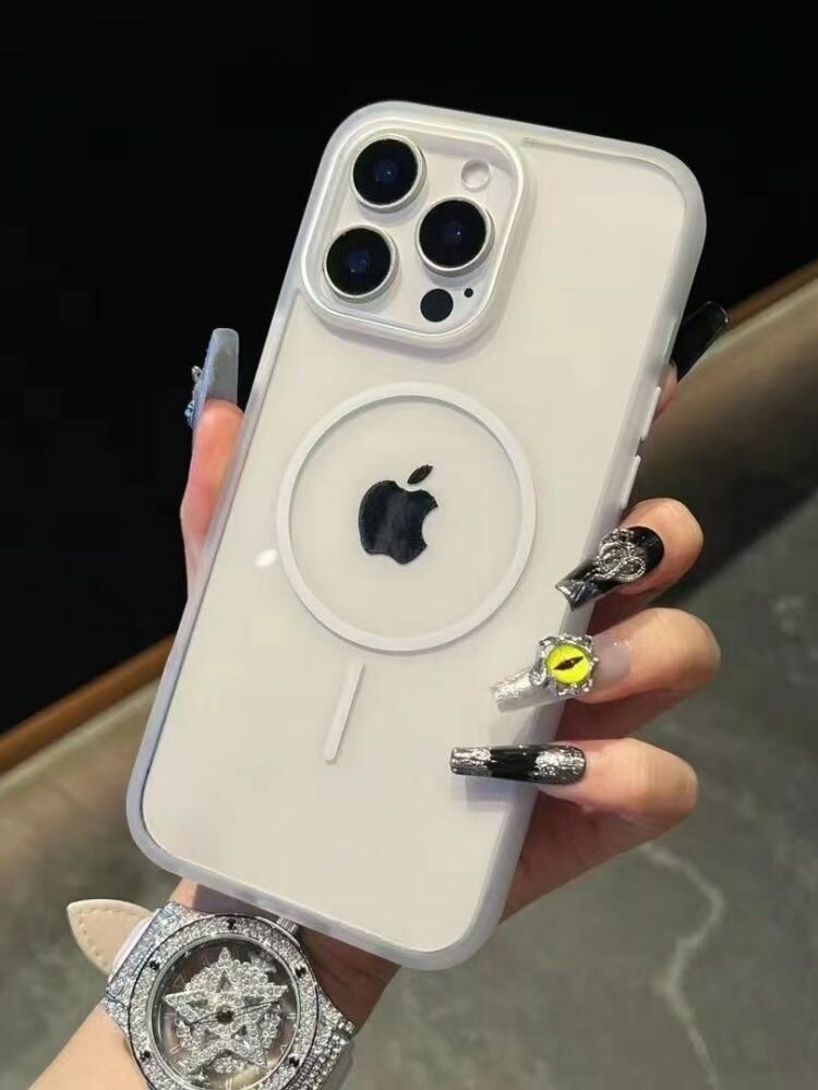 Чехол на Айфон 11 прозрачный магнитный (MagSafe), Защитный, ударопрочный, не желтеет, Новый чехол для iPhone 11