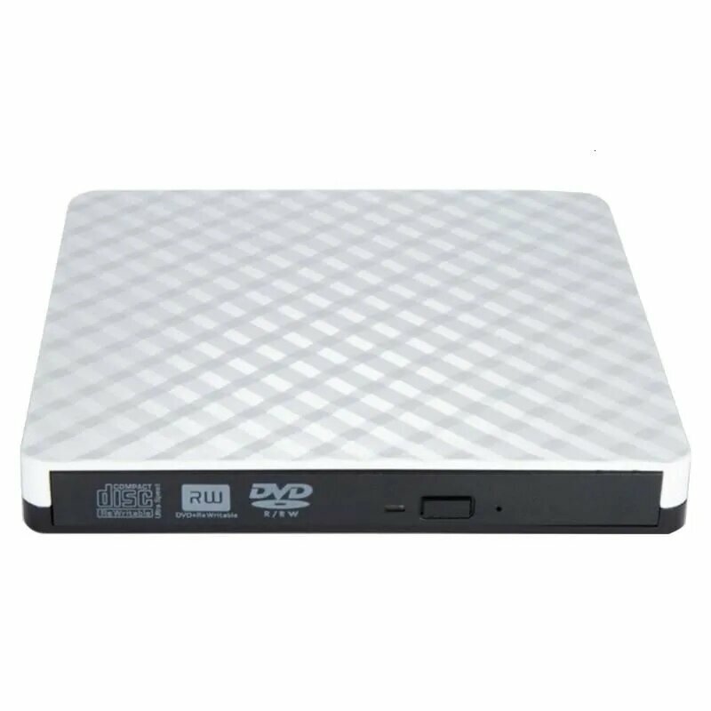 Совместимый USB 3.0 DVD-привод для ноутбука, Белый