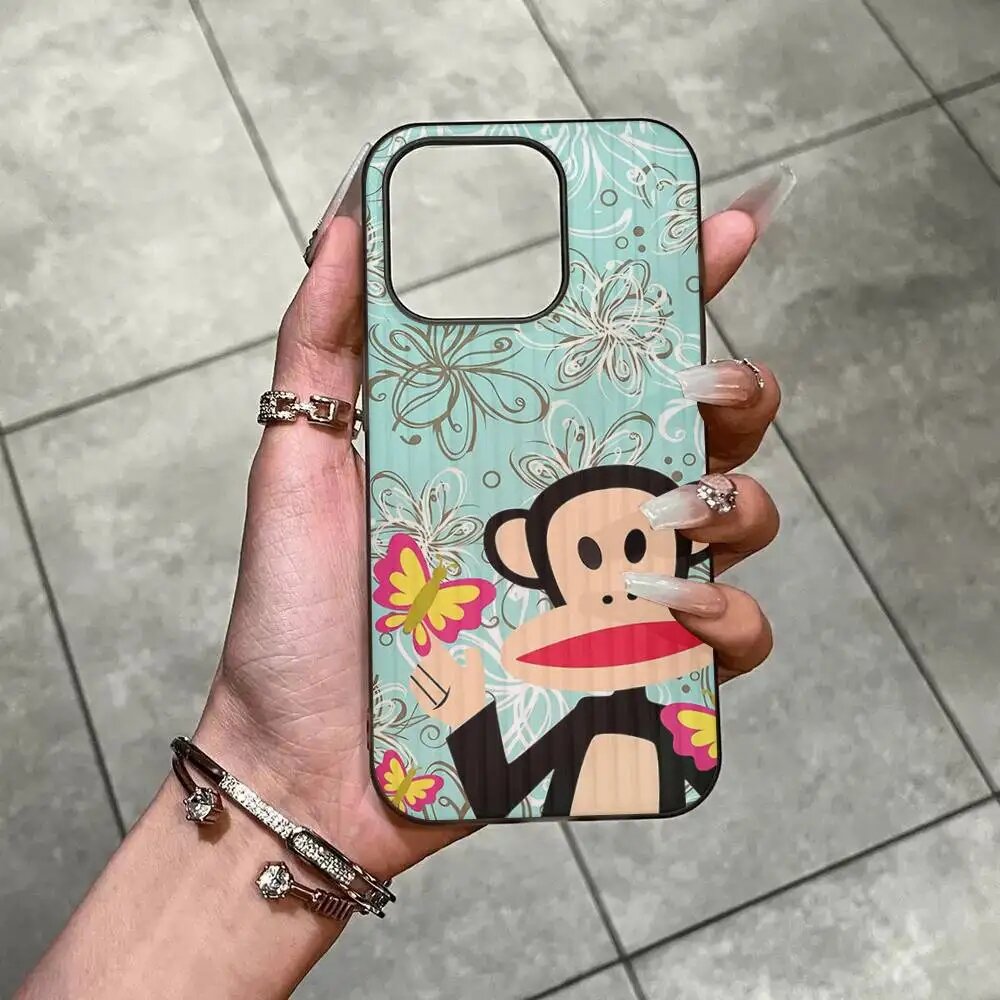 Классический чехол для телефона с логотипом P-Paul F-Frank для iPhone 16 15 17 Pro z5, For iPhone 15