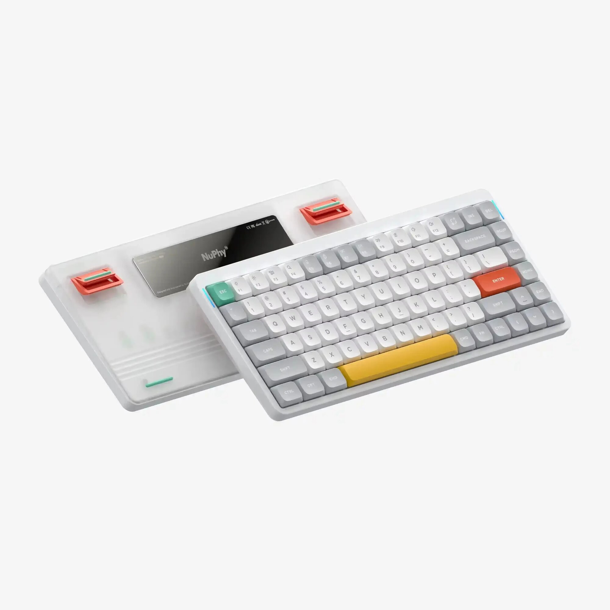 Nuphy Air75 V2 Dwarf Switch Mechanical Keyboard 3Mode Hot Swap Long Endurance Low Noise QMK VIA Custom Office Silent Keyboard