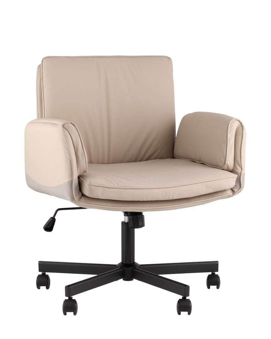 Офисное кресло TopChairs Кресло офисное TopChairs Foldo с откидными подлокотниками бежевое арт. УТ000042106