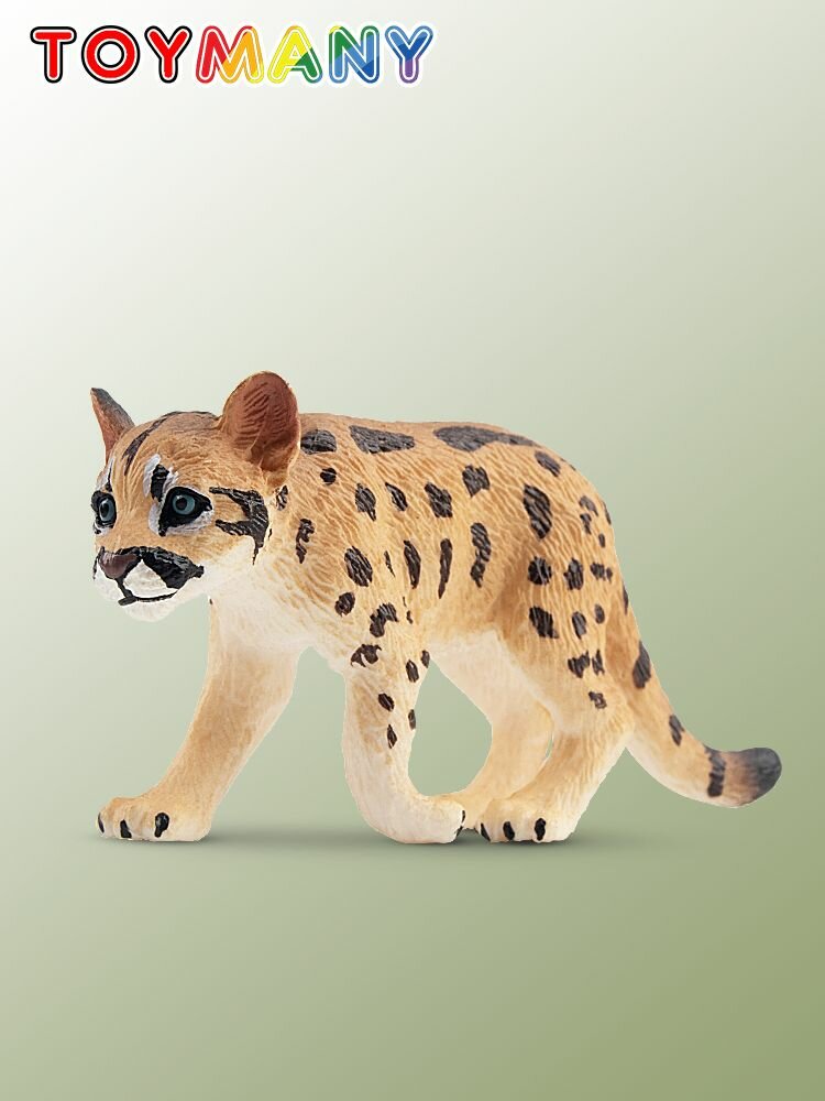Toymany фигурка дикого животного, детеныш горного льва, подарок для детей