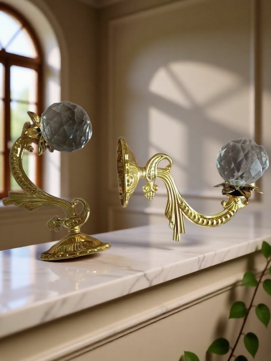 Боковые, настенные подхваты для штор