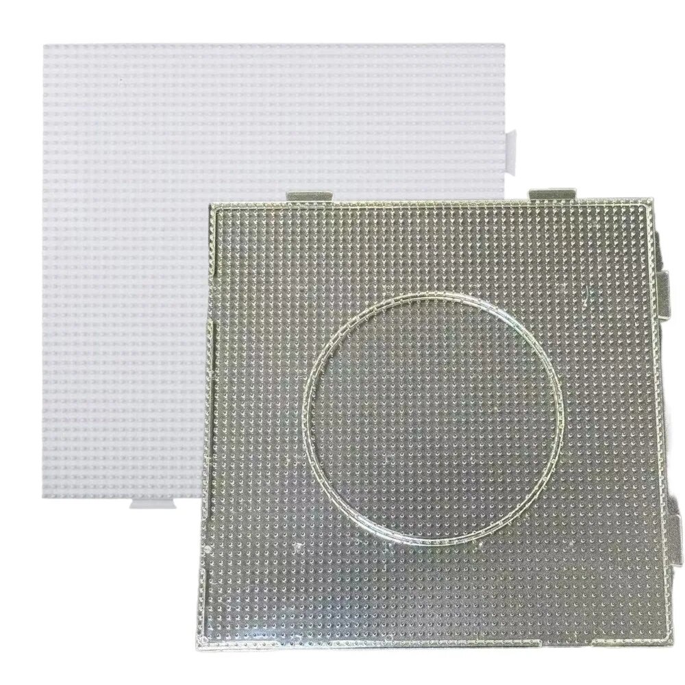 Пегборд для бисера 50x50 с отверстием, белый
