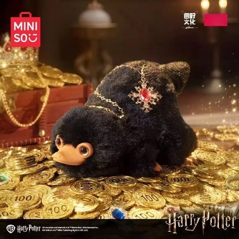 Официальный плюшевый слепой бокс MINISO Гарри Поттер: Фантастические твари Милые магические питомцы из мира Гарри Поттера!
