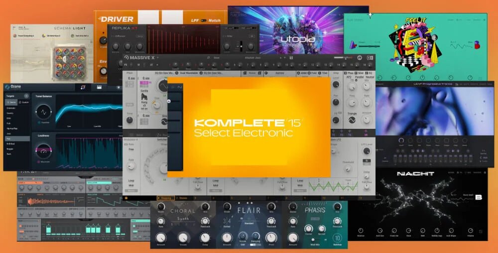 Native Instruments Complete 15 Select Electronic PC/MAC Ключ