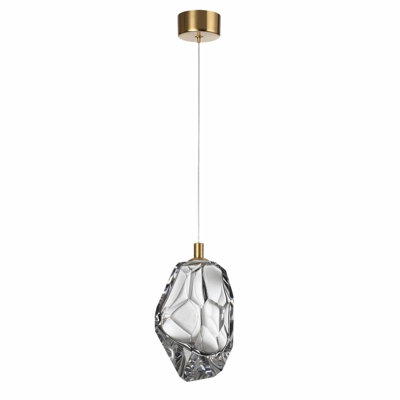 Подвесной светильник Odeon Light Gemme W210xL140xH2500 мм LED цвет прозрачный, арт. 7114/4LA