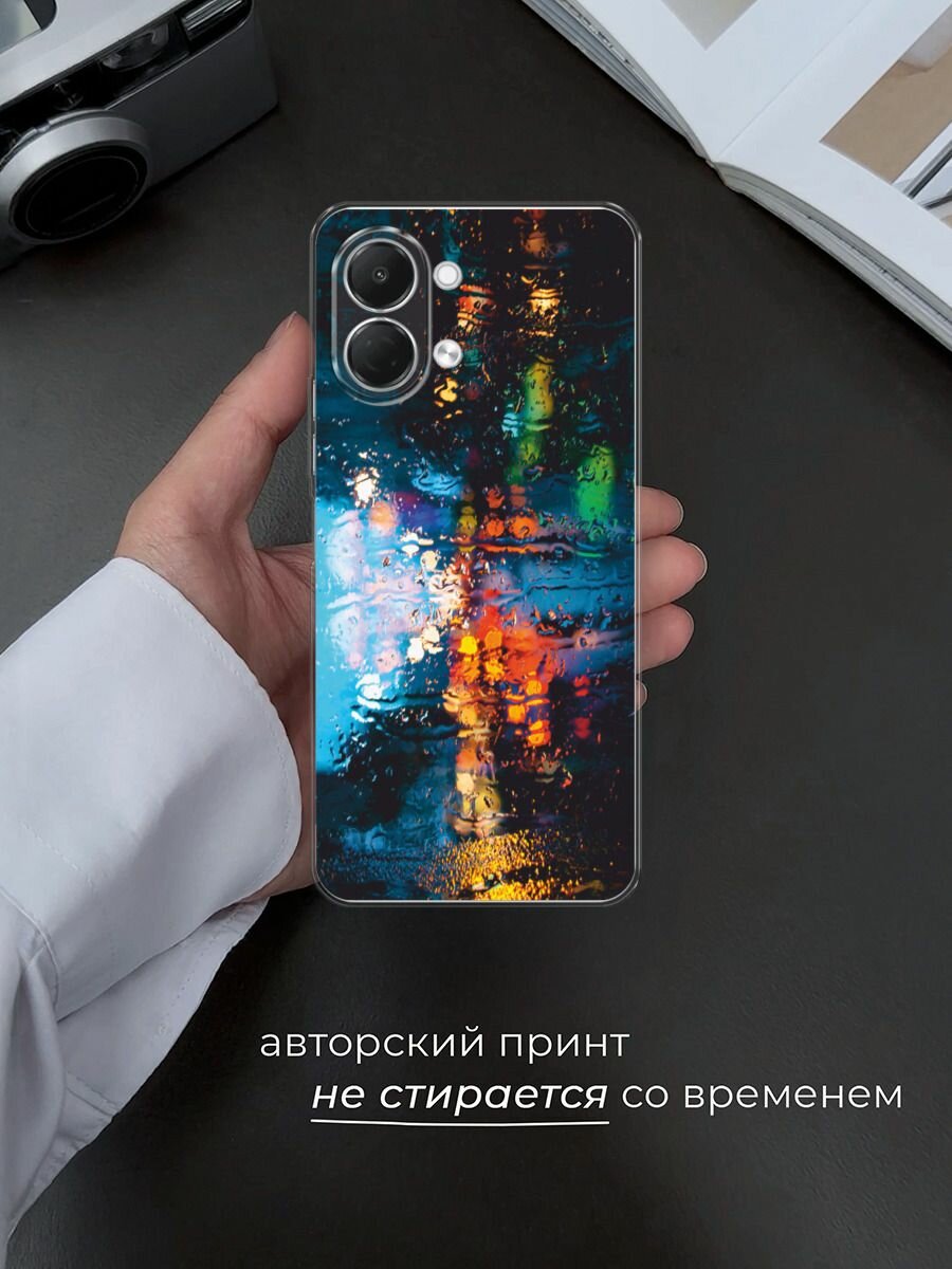Чехол на Tecno Spark Go 3 / Текно Спарк Го 3 с принтом Абстракция 28 — фото 1