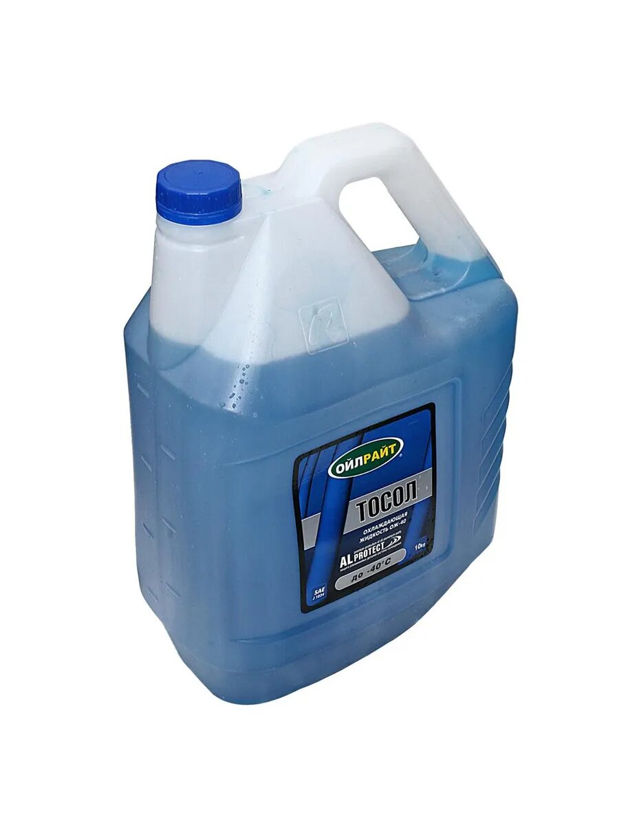 Жидкость охлаждающая тосол ОЖ-40 10кг/8.9л OIL RIGHT