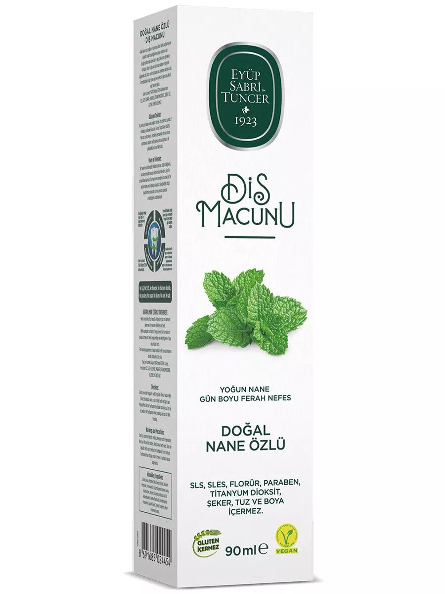 Eyup Sabri Tuncer Natural Mint Extract Toothpaste зубная паста 90 ml