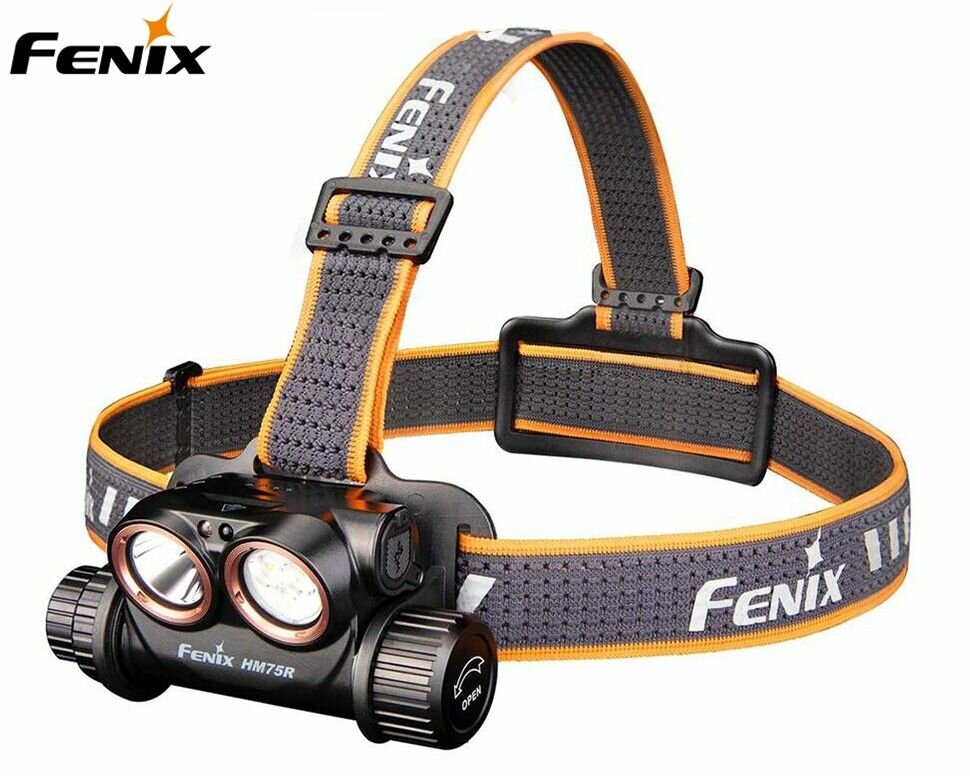 Налобный фонарь Fenix HM75R SE, 18650, 223 метра, 1600 люмен (Комплект)