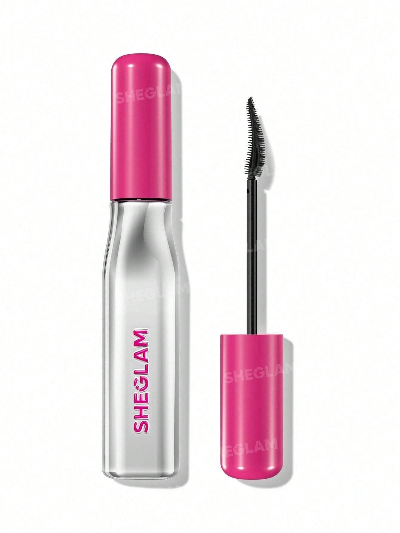 Тушь для ресниц Sheglam "Lashlighter Up&Out", водостойкая, черная
