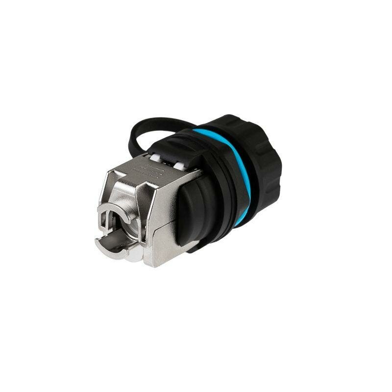 Модуль соединительный индустриальный RJ-45(8P8C) FTP кат. 6 IP68 Rexant 02-0284