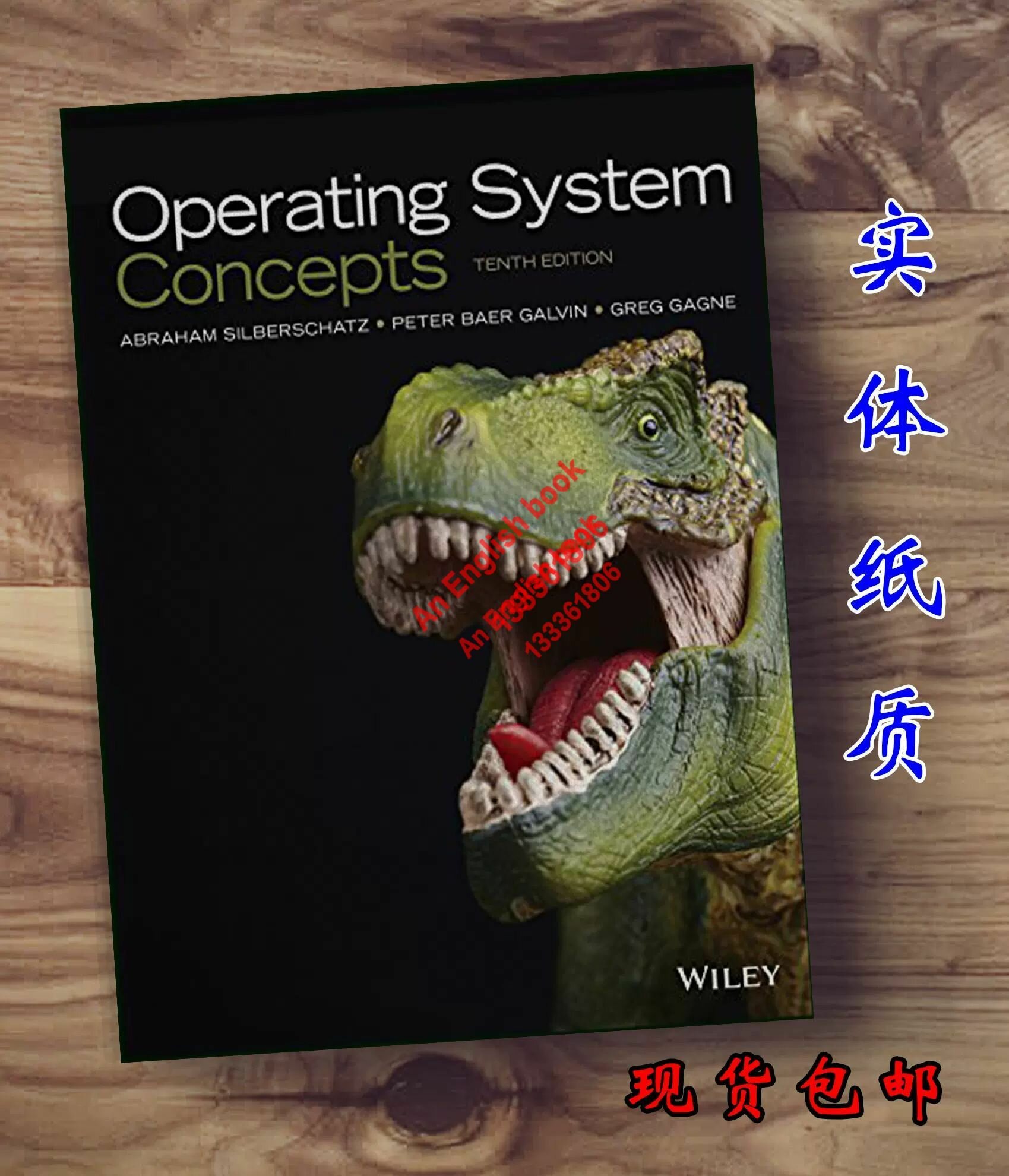 Operating System Concepts 10th Edition Colored English Book Reprinted books
