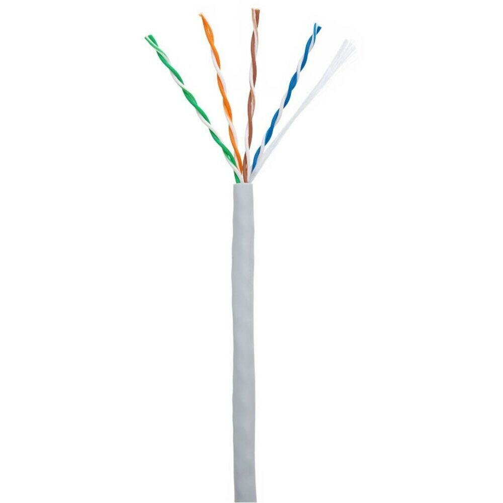 Кабель Ethernet NETLAN EC-UU004-5E-PVC-GY-1
