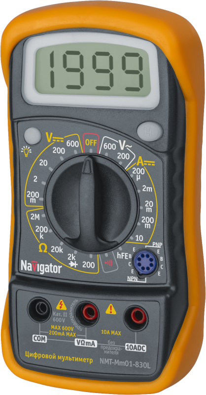 Мультиметр 82 428 NMT-Mm01-830L (830L) Navigator 82428