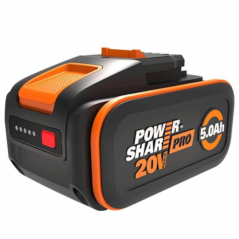 Аккумулятор для дрели, шуруповерта, фонаря WORX WA3645 PRO 20V 5Ач, аккумуляторная батарея