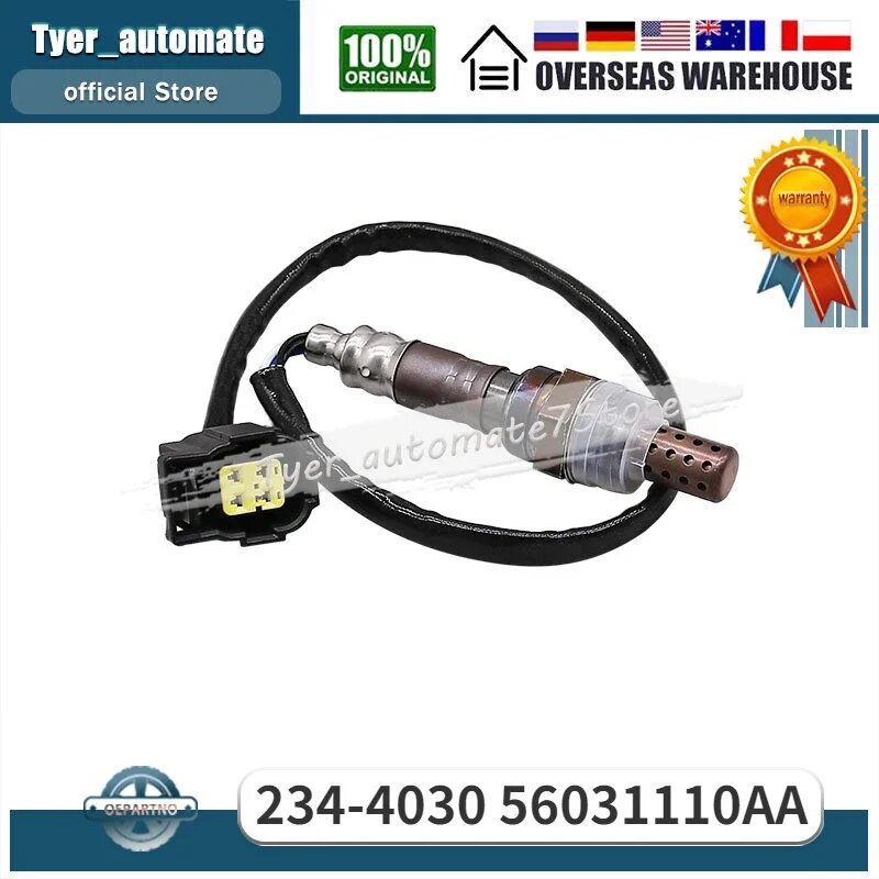 Для DODGE DAKOTA DURANGO RAM 1500 VAN RAM 2500 PICKUP JEEP GRAND CHEROKEE LIBERTY WRANGLER 234-4030 56031110 Датчик кислорода O2 AA