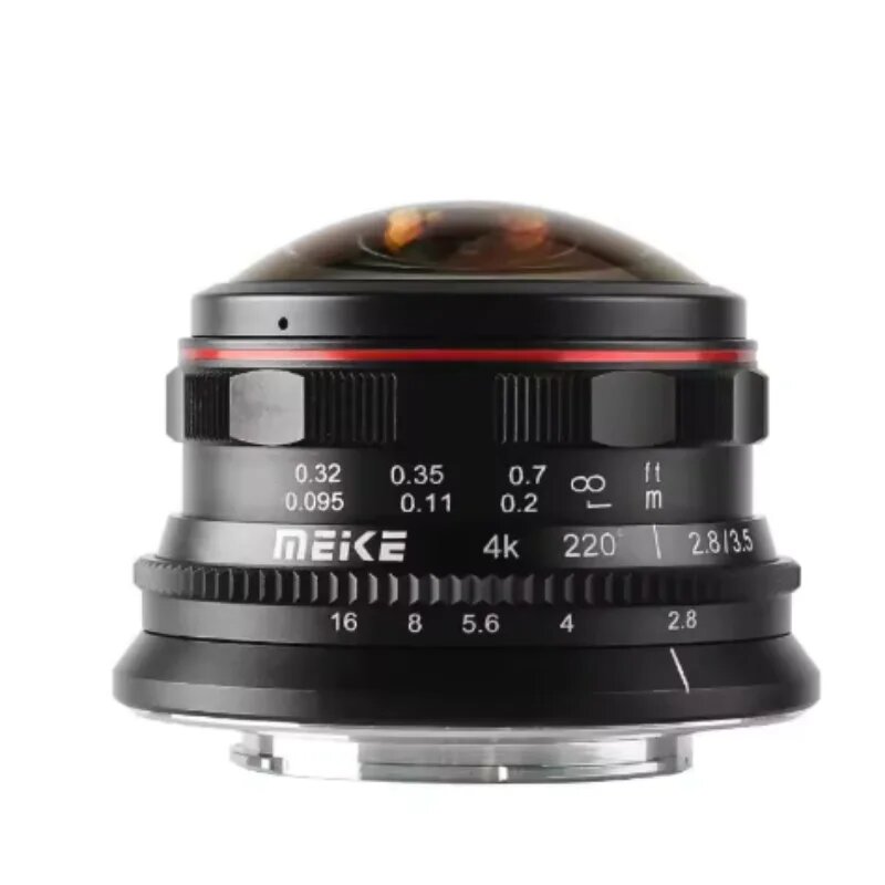 Meike широкоугольный объектив 3,5 мм f2,8 для Olympus Lumix GH5 GH6