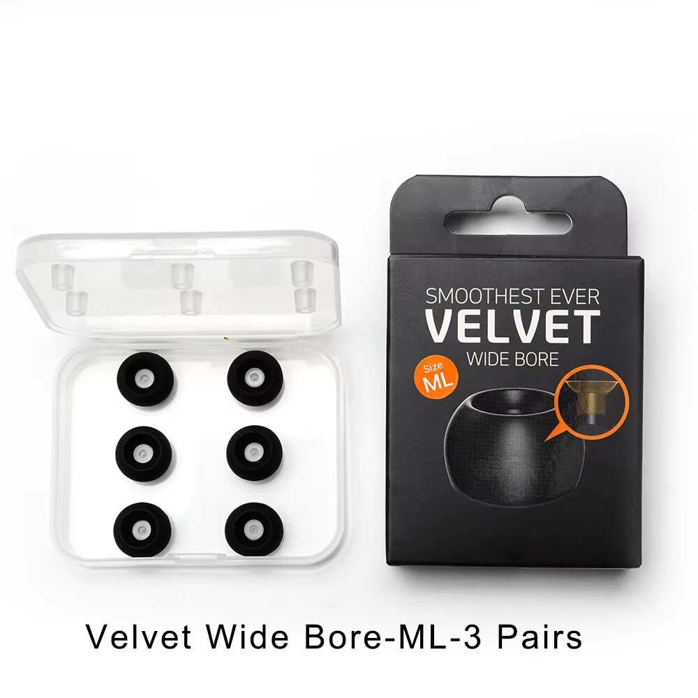 Амбушюры Velvet Wide Bore ML-3 Pairs