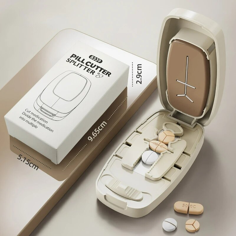Делитель таблеток Pill Cutter Splitter, белый