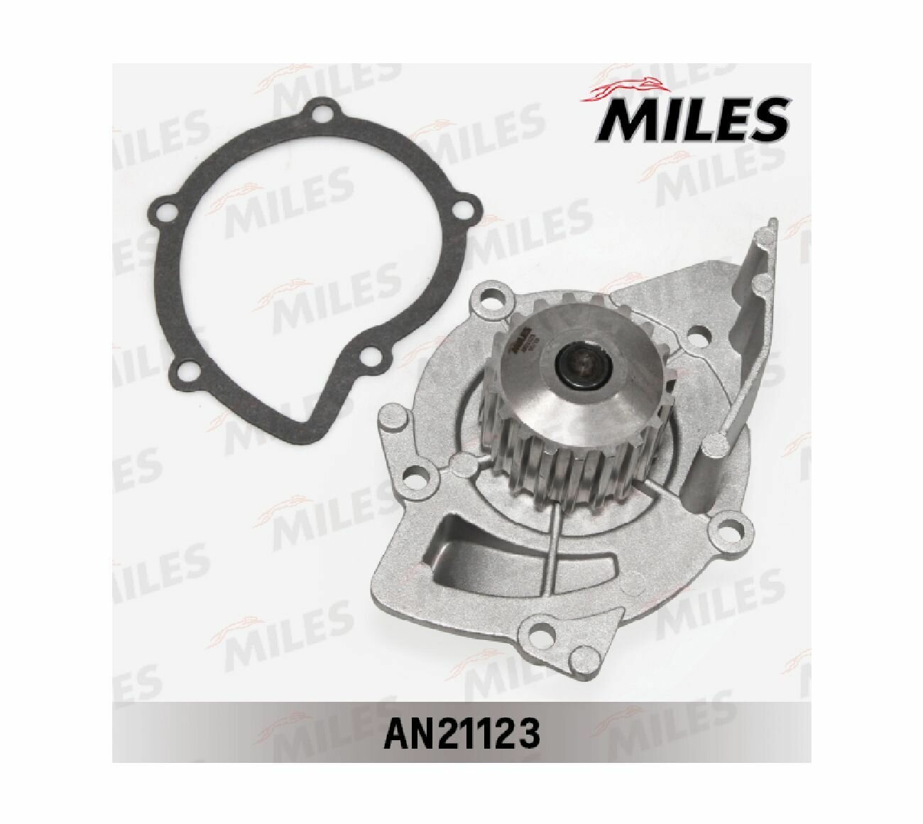 Насос водяной CITROEN/FIAT/FORD/PEUGEOT/VOLVO 2.0D/2.2D 01>, MILES AN21123