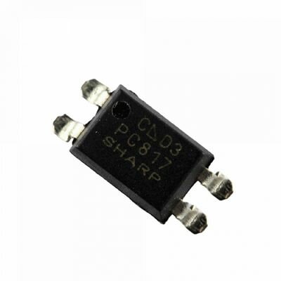 PC817, Оптопары с транзисторным и диодным выходом, корпус SMDIP-4, Sharp